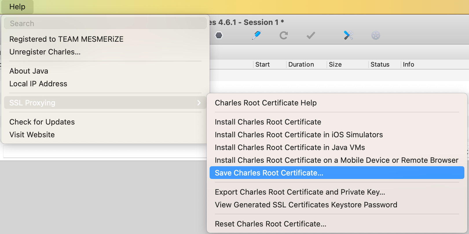通过 WSA 抓取 android 的 https 网络请求包